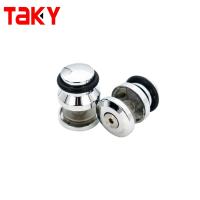China Shower Door Hardware Kit High Hardness and Durable Frameless Kit for Round Tray Shape for sale