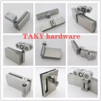 China Zinc Alloy Glass Hardware Sliding Folding Frameless Glazing Systems Interior Bifold Door for sale