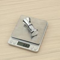 China Bathroom Shower Room Sliding Door Handle Silver Glass Door Double Hole Knob in Design for sale