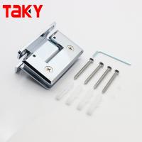 China 304 Stainless Steel Shower Hinge for Modern Design Style Glass Hardware Distributor for sale