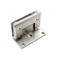 China Bathroom Stainless Steel Glass Door Clip Hinge for 5-8mm Fixed Glass in Shower Room for sale