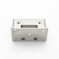 China Bathroom Stainless Steel Glass Door Clip Hinge for 5-8mm Fixed Glass in Shower Room for sale