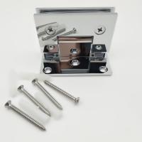 China Bathroom Stainless Steel Glass Door Clip Hinge for 5-8mm Fixed Glass in Shower Room for sale
