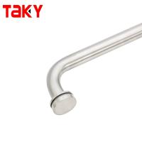 China 18*8inch Stainless Steel 304 Pull Handle Sliding Glass Door Shower Handle for Modern Bathroom for sale
