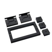China Glass Door Pull Handle Set For Door With Door Window Handles And Square Glass Clamps for sale