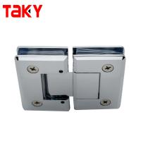 China 180 Degree Stainless Steel Shower Door Glass Clamp Hinge for Long Life Laundry Needs for sale