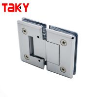 China 180 Degree Stainless Steel Shower Door Glass Clamp Hinge for Long Life Laundry Needs for sale