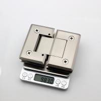 China 180 Degree Stainless Steel Shower Door Glass Clamp Hinge for Long Life Laundry Needs for sale