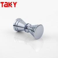 China Modern Bathroom Hardware Brass Pull Glass Door Handle And Knob With Customized Design for sale