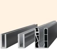 China Other Tray Material Aluminium U Shape Channel for Glass Railing and Balcony Guardrail for sale