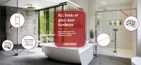 China Stainless Sliding System for Folding Glass Doors in Modern Chinese European Style for sale