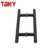 China Window Hotel Style Back to Back Shower Glass Sliding Door Long Pull Handle with PSS Finish for sale