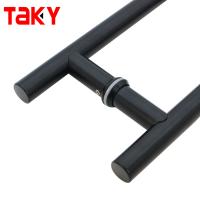 China Window Hotel Style Back to Back Shower Glass Sliding Door Long Pull Handle with PSS Finish for sale