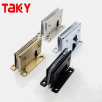 China 180 Degree Glass Hinge Durable Stainless Steel and Zinc Alloy for Bathroom Accessories for sale