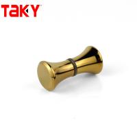 China Sliding Door Knob Double Side Glass Shower Door Round Handle for Door Window Handles for sale