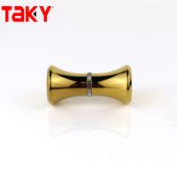 China Sliding Door Knob Double Side Glass Shower Door Round Handle for Door Window Handles for sale