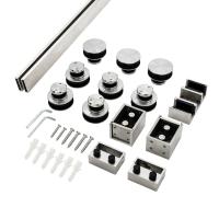 China Double Door Opening Shower Glass Sliding Accessories with Modern Sliding Shower Door for sale
