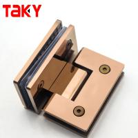 China 90 Degree Glass to Glass Hardware Bathroom Shower Door Pivot Hinges for 600-800mm Width for sale