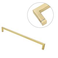 China Customized Design Square Glass Pull Big Handle for Shower Door in Polish/Satin Finish for sale