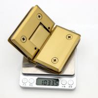 China Sliver/Black 135 Degree Glass to Glass Shower Hinge with Stainless Steel Construction for sale