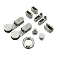 China Glass Frameless Sliding Shower Door Hardware in Minimalist Design with 10mm Thickness for sale