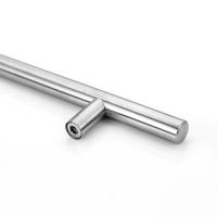 China PSS Matt Black T Bar Furniture Handle Cabinet Small Handles for sale