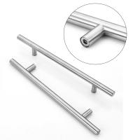 China PSS Matt Black T Bar Furniture Handle Cabinet Small Handles for sale