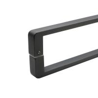 China Silver Stainless Steel Shower Room Door Handle Modern and Functional for Modern Doors for sale