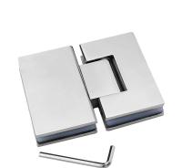 China Zinc Alloy Polish Finish Shower Hinges for Foshan Shower Screen Installations for sale