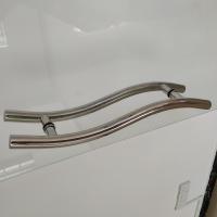 China 1000mm Long Customizable Double Sided Glass Door Pull Handles for Modern Design Style for sale