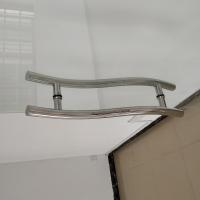 China 1000mm Long Customizable Double Sided Glass Door Pull Handles for Modern Design Style for sale