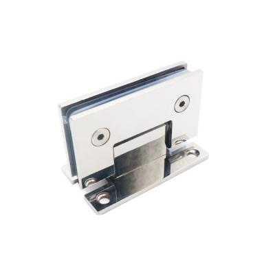 China Stainless Steel 304 Hydraulic Hinges for Fixed 8-12mm Glass Shower Door Accessory for sale