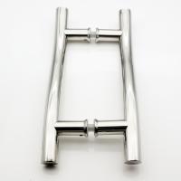 China SS304 Modern Design Stainless Steel Single Glass Door Pull Handle for Interior Door for sale