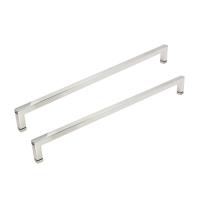 China Modern Stainless Steel Single Glass Door Pull Handle for Doors for sale