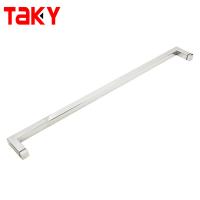 China Modern Stainless Steel Single Glass Door Pull Handle for Doors for sale