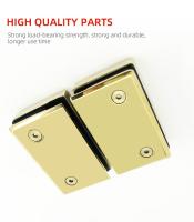 China Modern Design 180 Degree Brass or Stainless Steel Glass Hardware Bathroom Door Shower Lifting Hinge for sale
