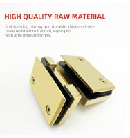 China Modern Design 180 Degree Brass or Stainless Steel Glass Hardware Bathroom Door Shower Lifting Hinge for sale