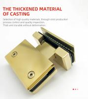 China Modern Design 180 Degree Brass or Stainless Steel Glass Hardware Bathroom Door Shower Lifting Hinge for sale