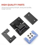 China Stainless Steel Shower Door Hinges Suitable for 800-1200MM Door Width 5-6MM Thickness for sale