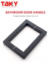 China Door Window Handles Stainless Steel Sliding Pull Square Shower Glass Door Handle for sale