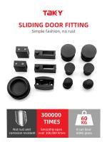 China Sliding Glass Shower Door System with Silver Barn Door Hardware Sophisticated Design for sale