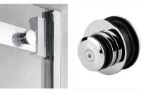 China Round Shower Sliding Fitting Door Accessory Barn Door and Hardware Kit for sale