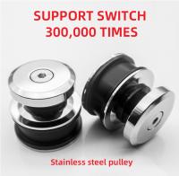 China Round Shower Sliding Fitting Door Accessory Barn Door and Hardware Kit for sale