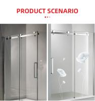China 30*10 Bar Sliding Door Fittings with Zinc Alloy/Stainless Steel 304 Body Construction for sale
