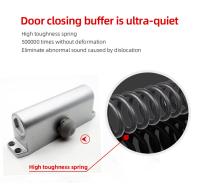 China 45-65kg Max Door Weight Automatic Sensor Door Closer for All Metal Steel and Plastic Doors for sale
