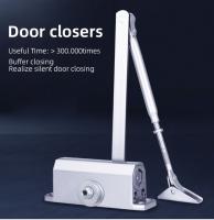 China Adjustable Hidden Hydraulic Door Closer for Standard Applications and Smooth Closing for sale