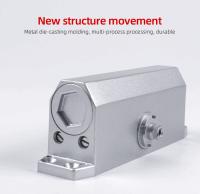 China Adjustable Hidden Hydraulic Door Closer for Standard Applications and Smooth Closing for sale