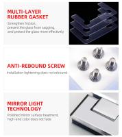 China Hotel Aluminum Alloy Auto Sliding Door Closer for Temperature -40 Degree to 80 Degree for sale