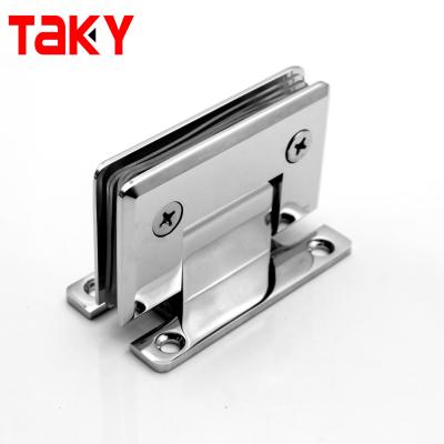 China Stainless Steel 304 H Type Glass Shower Hinge for 8-12mm Glass with Modern Design for sale