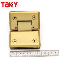 China Square Glass Hinges 135 Shower Screen Hinge Self Closing Hinge for Shower Door for sale